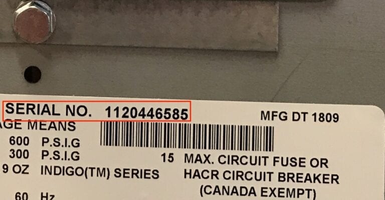 How to Read a Manitowoc Serial Number and Model Number - Easy Ice